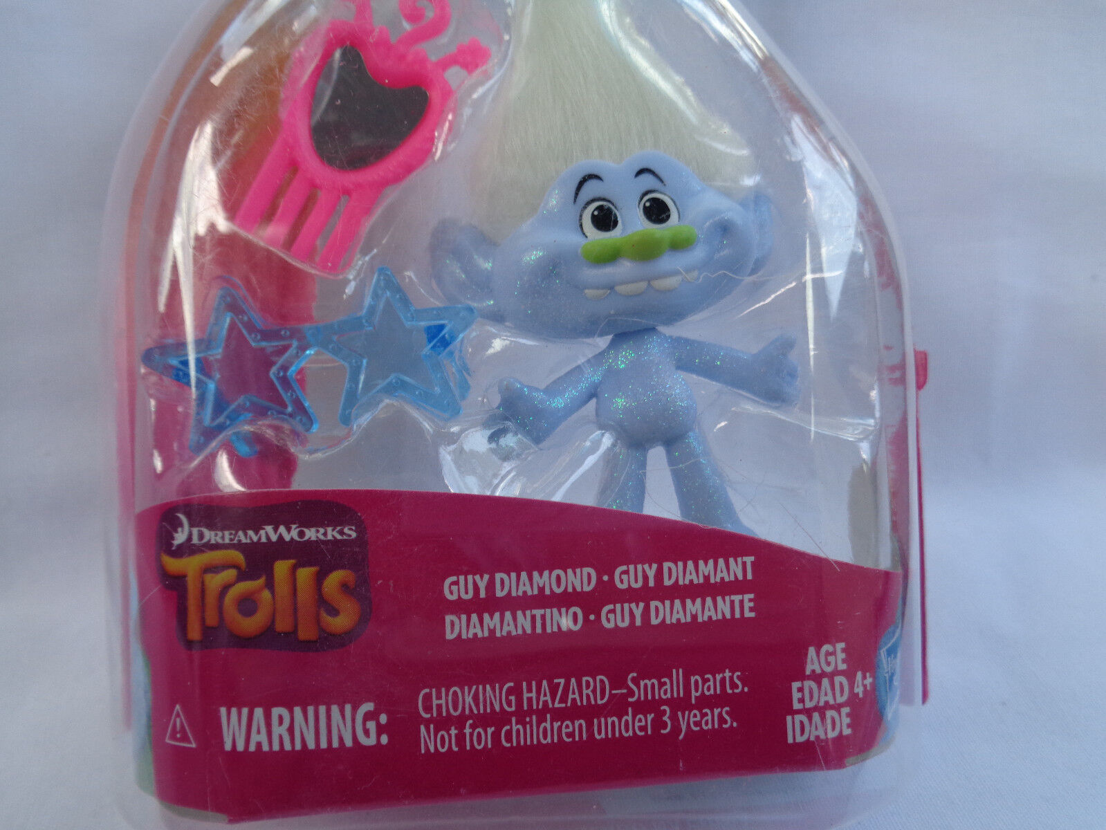 2015 DreamWorks Trolls Guy Diamond Collectible Figure - New - Partial ...