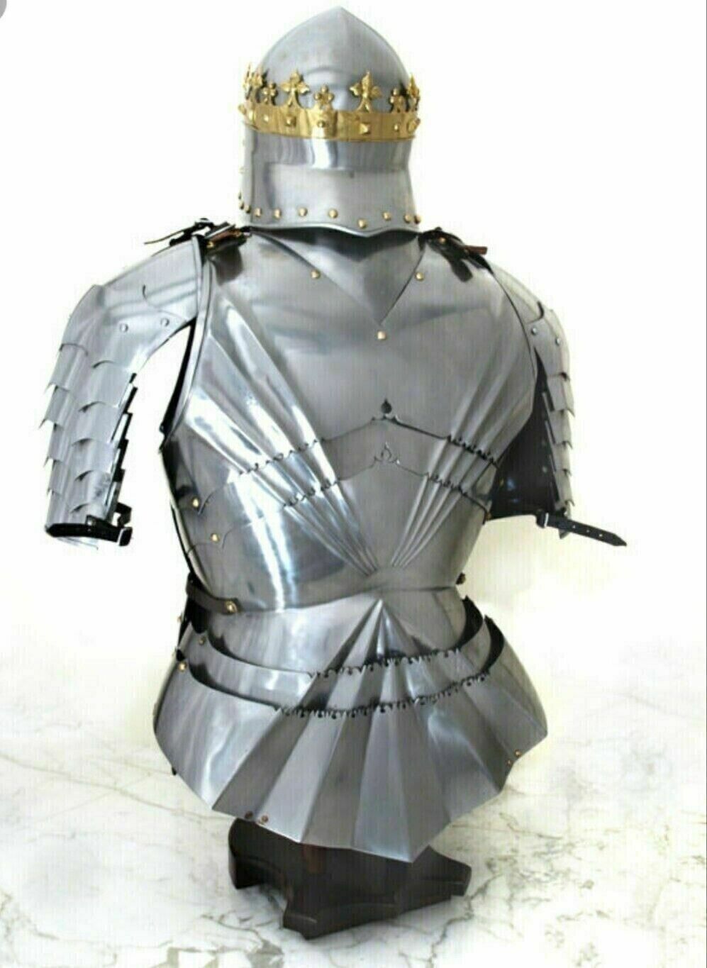Medieval New Half Armor Suit Reenactment Gothic Jacket With Medieval ...