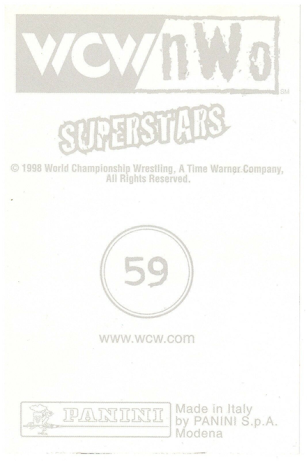 1998 Panini WCW/nWo Superstars Photocard #59 : "Buff Bagwell" {4425 ...