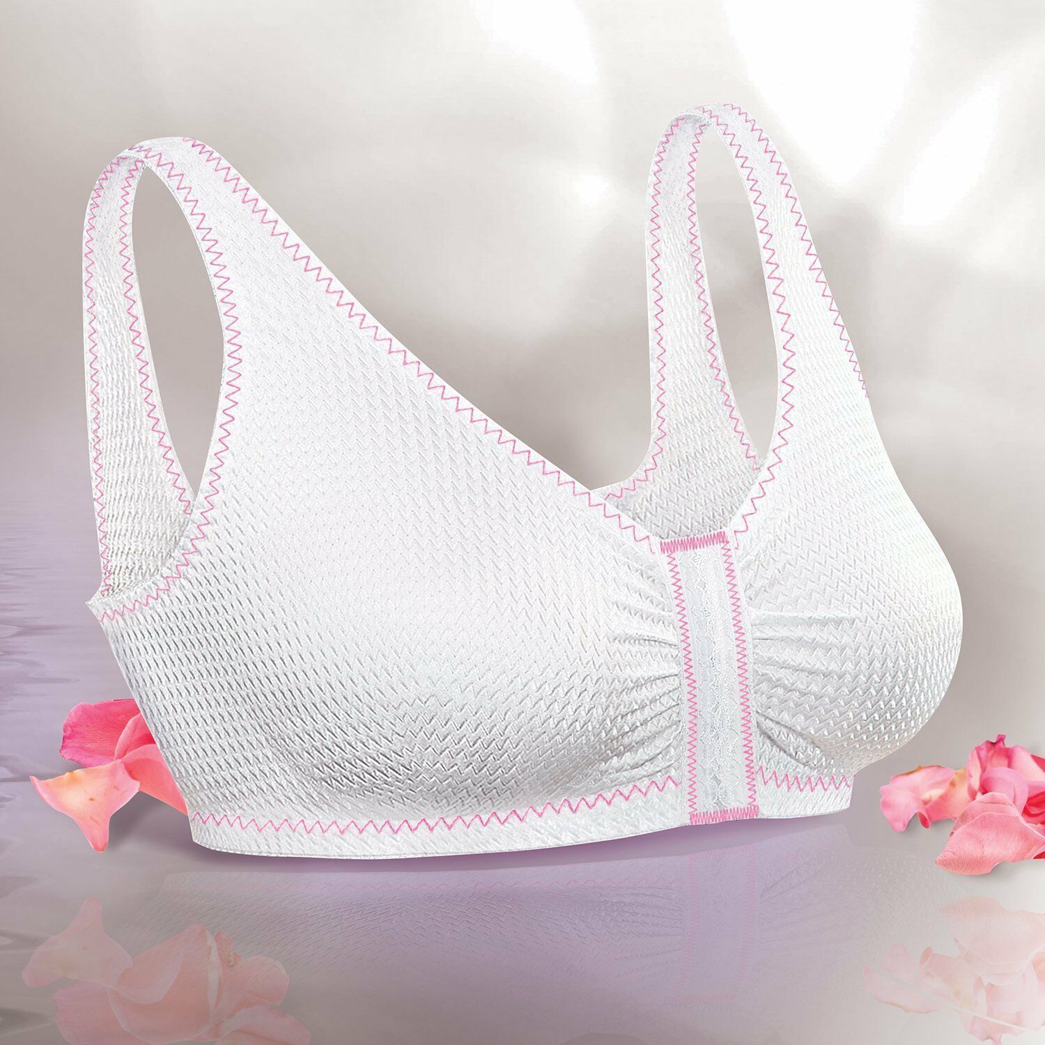 Dream Products Comfort Bra Size 52 Doctors Choice 5138 White Plus Size ...