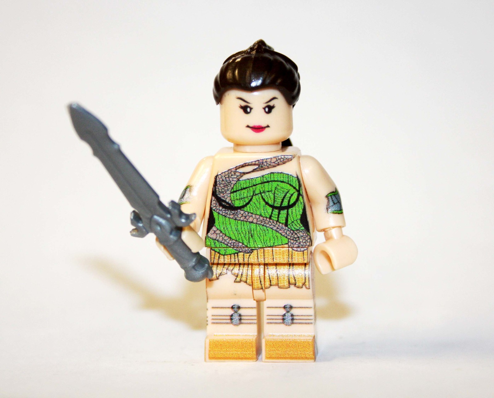 Minifigures Wonder Woman Dceu Dc Amazonian Toys - LEGO (R) Minifigures
