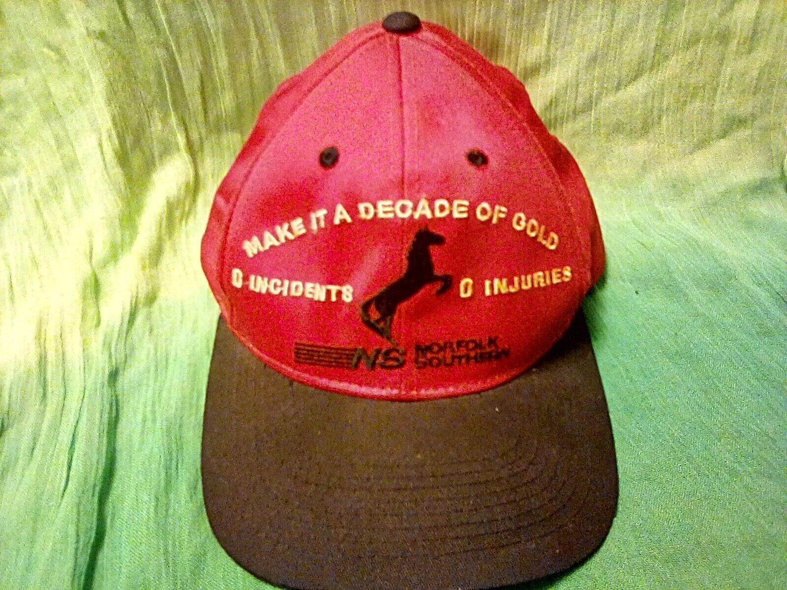 Vintage Norfolk Southern Safety Harriman Award Baseball Cap Hat 1997 ...
