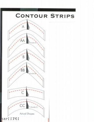 2 X Sensi-Tak Support Tape Shape "C" - Hair Extensions & Wigs