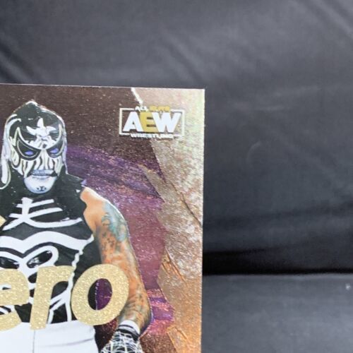 2022 AEW Metal Penta El Zero M Custom Card Gold Vinyl LUCHA Wrestling ...