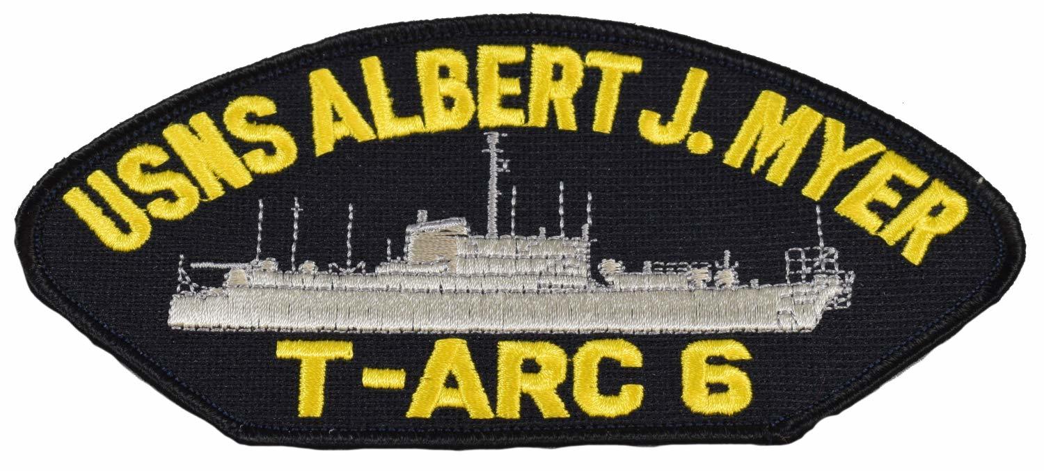 USNS Albert J. Myer T-ARC 6 Ship Patch - Great Color - Veteran Owned ...