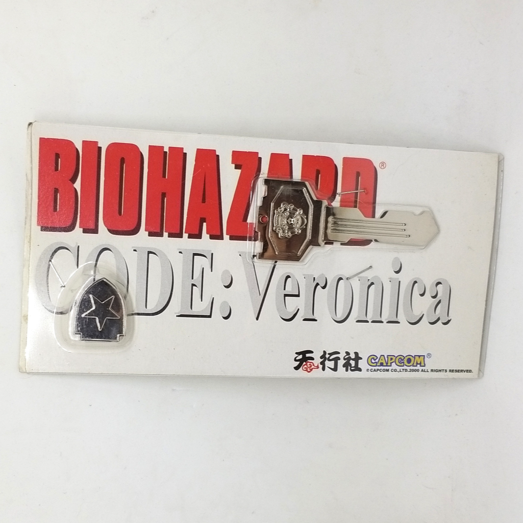 BIOHAZARD Code: Veronica Lab Key w/ Pin Set Hong Kong Comic Capcom ...
