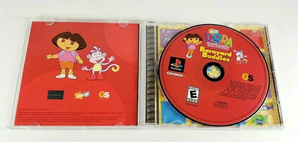Nick Jr.Dora the Explorer: Barnyard Buddies Sony PlayStation 1 - Video ...