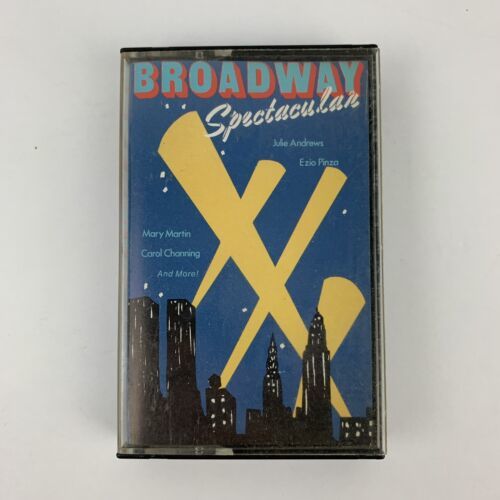 Broadway Spectacular Cassette Tape 1985 Julie Andrews Ezio Pinza Carol ...
