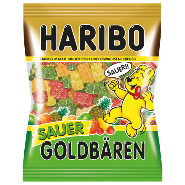 Haribo - Goldbaeren Gummy Sour Candy 175g - Food & Beverages