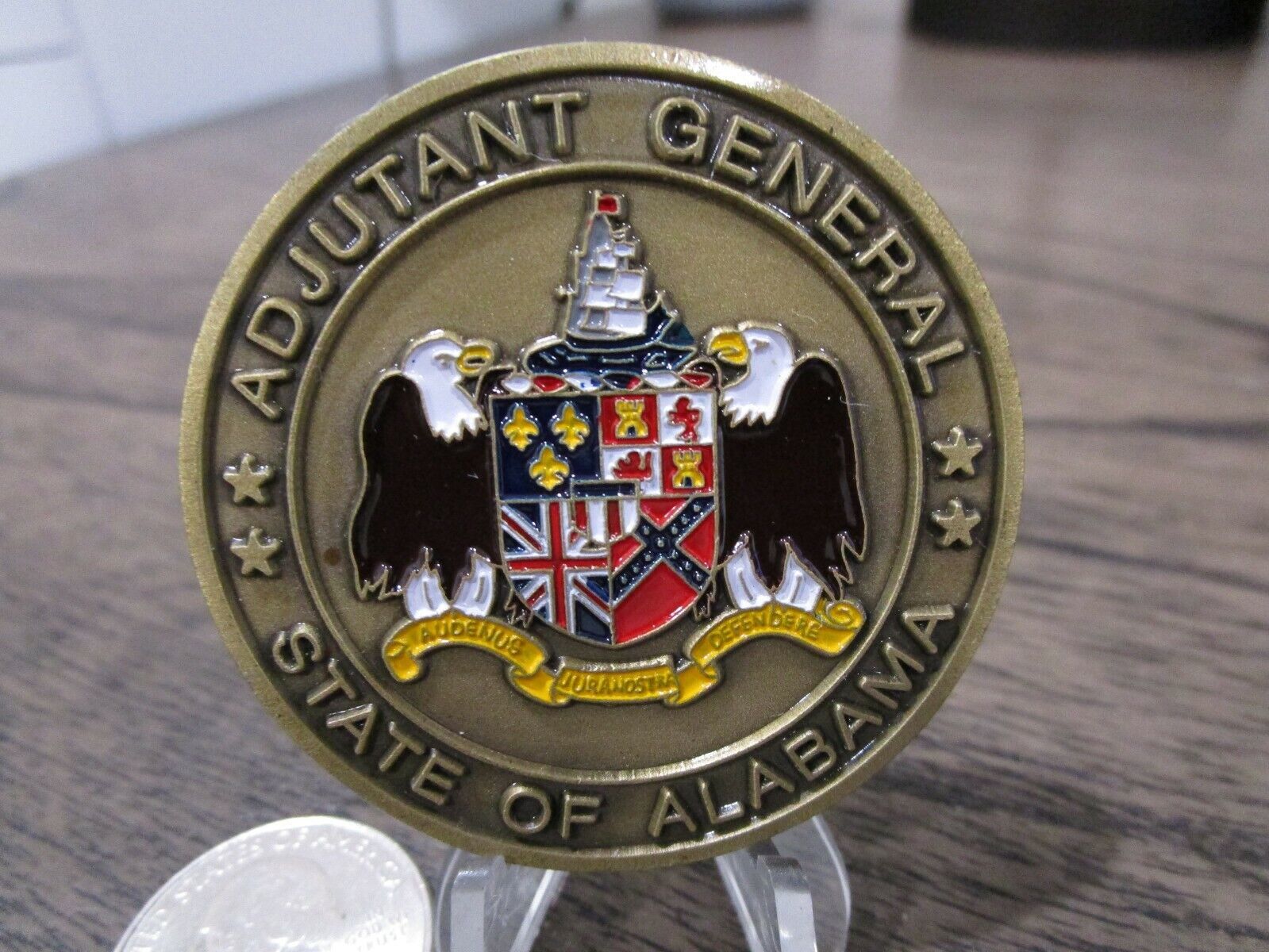 State of Alabama Adjutant General AGAUS MG Willie Alexander Challenge ...