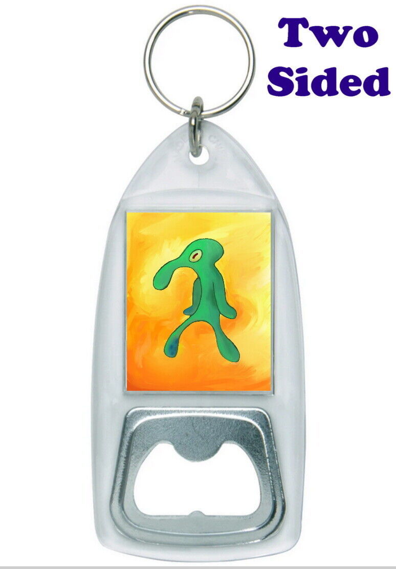 Squidward Bold and Brash Spongebob Squarepants Bottle Opener Clear ...