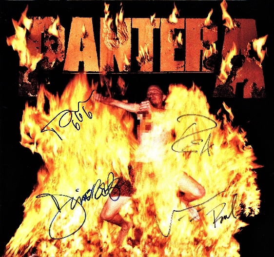 Pantera Autographed LP - Music