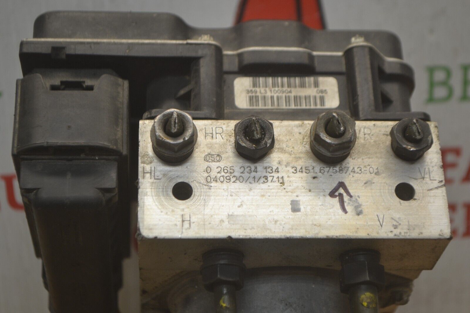 2005-07 BMW 525i 530i ABS Anti-Lock Brake Pump 3451675874301 Assembly ...