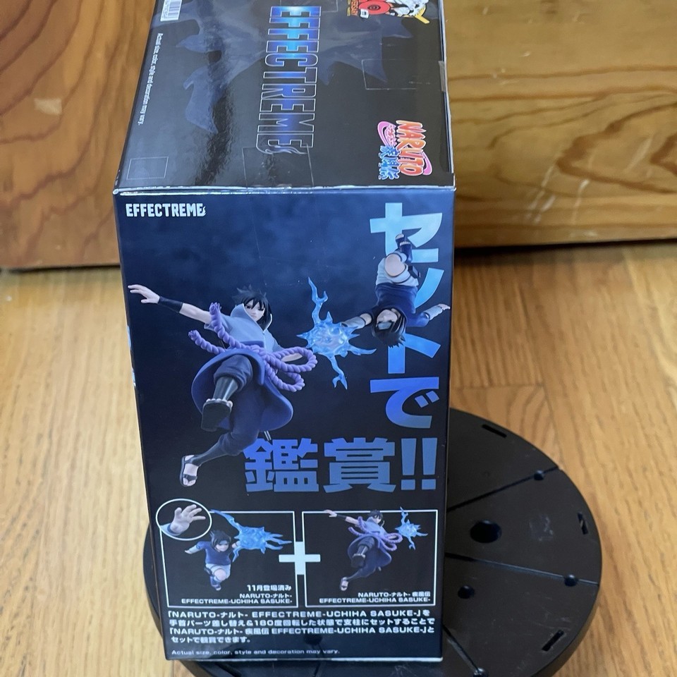 Banpresto Naruto Shippuden - Sasuke Uchiha Effectreme w/ Chidori Figure ...