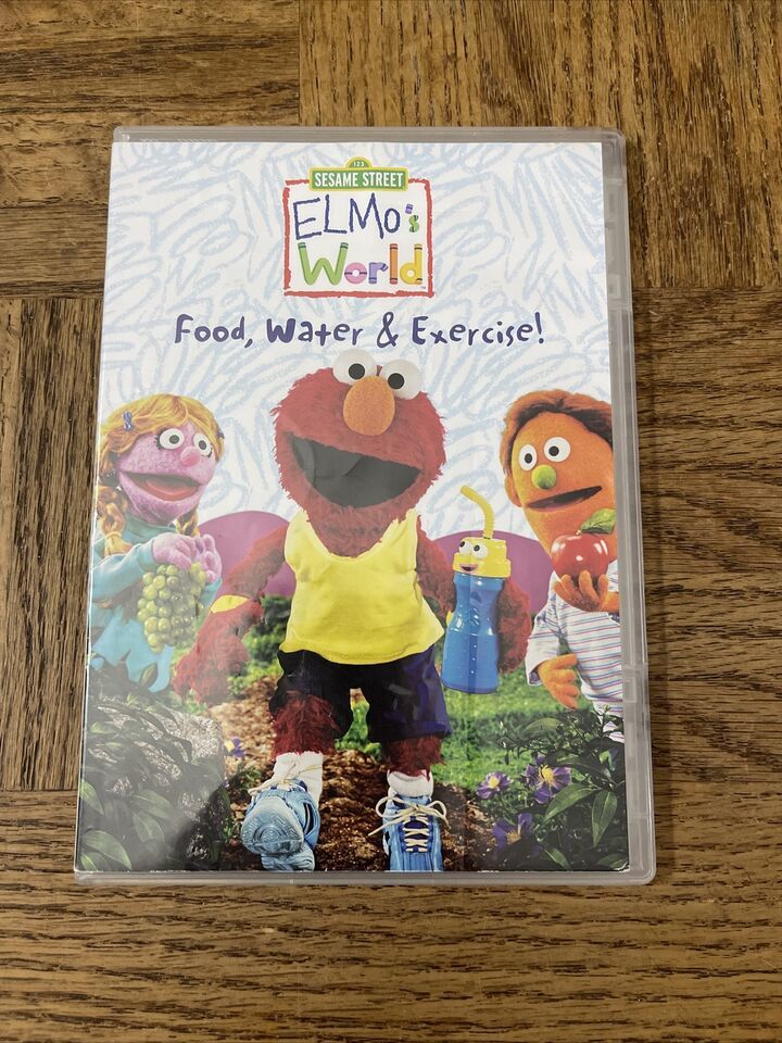 Sesame Street Elmos World Food water And Exercise DVD - DVDs & Blu-ray ...
