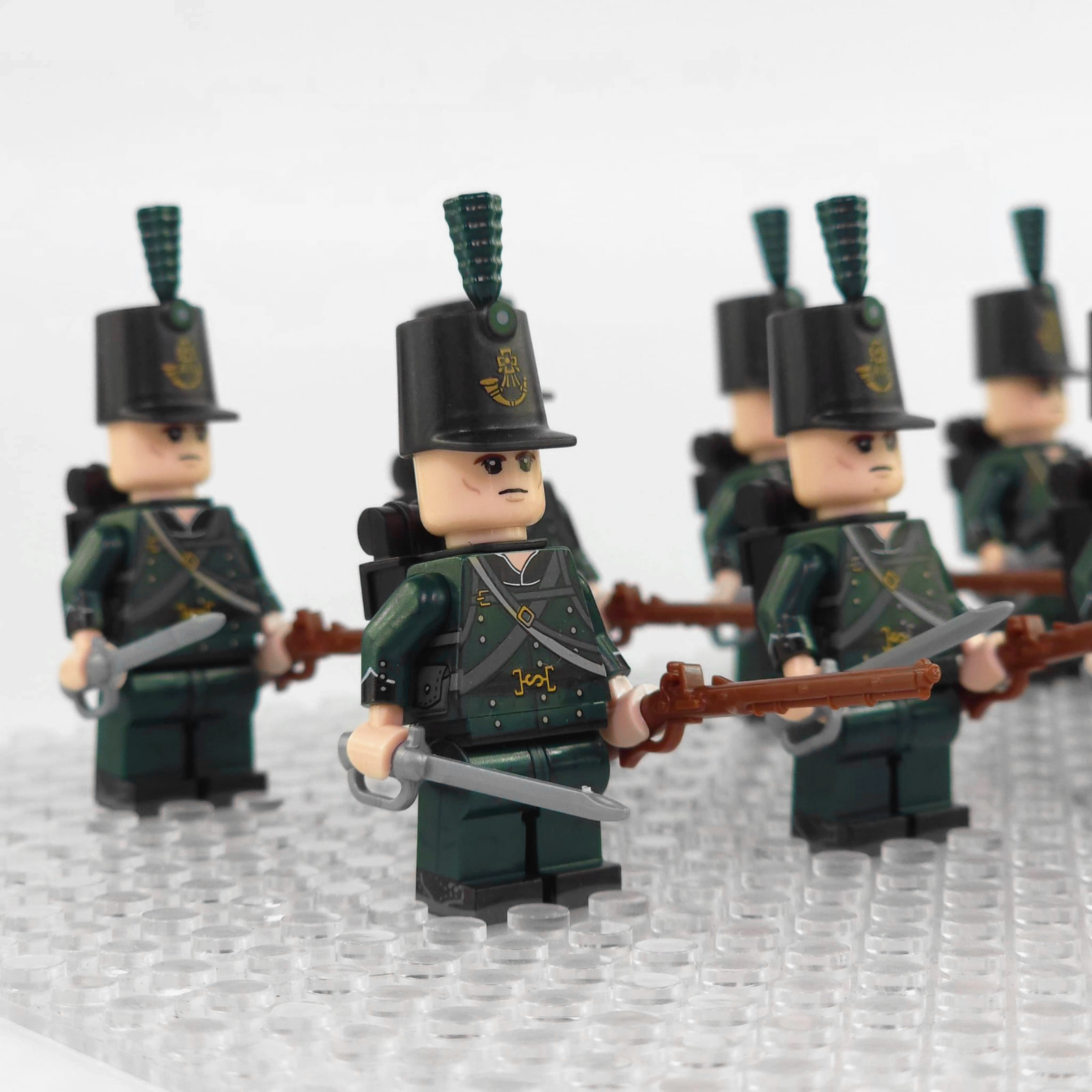 Napoleonic Wars The 95th Rifles British Infantry 11pcs Minifigures ...