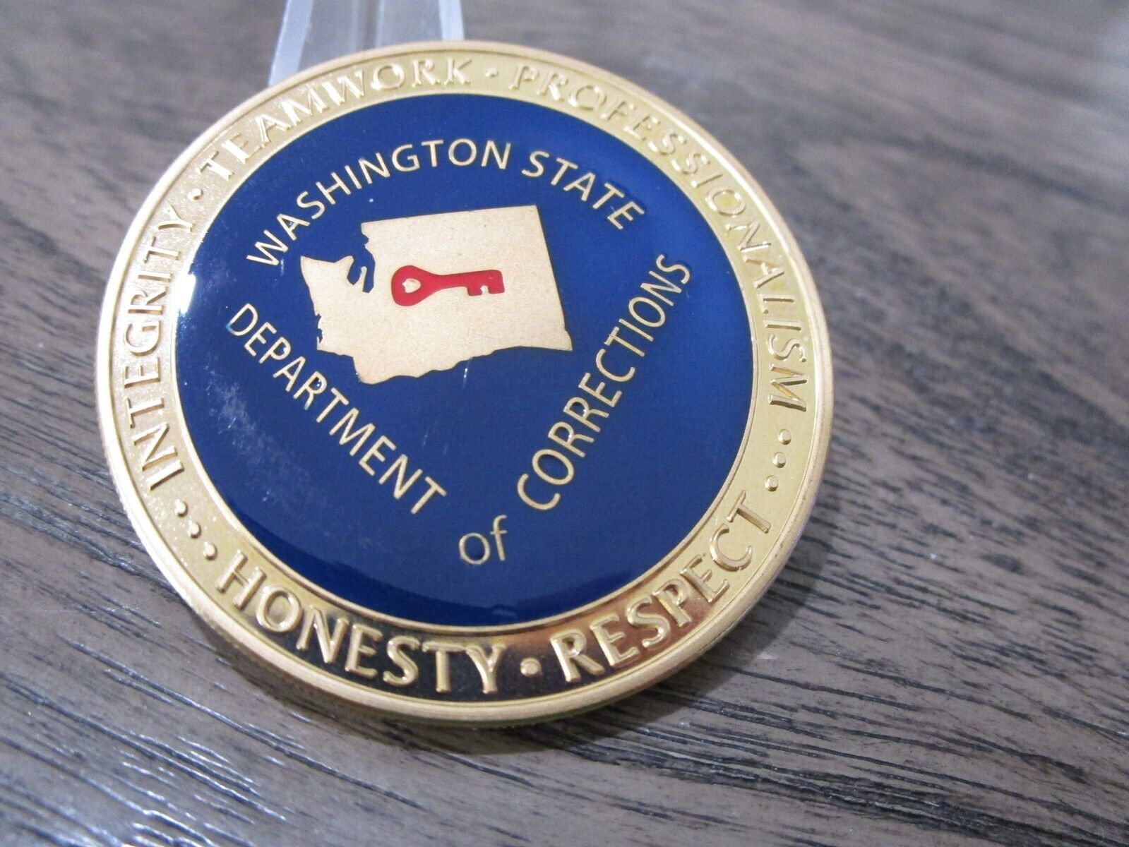 Washington State DOC Clallam Bay Corrections Center Challenge Coin ...