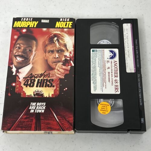 Another 48 Hrs. (VHS, 1990) Eddie Murphy Nick Nolte Hours VCR Video ...