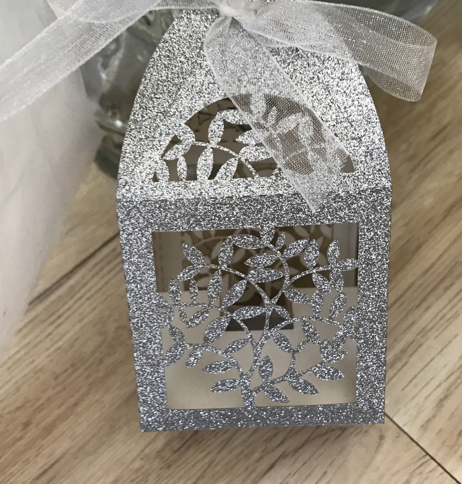 Glitter Paper Laser Cut Wedding Favor Box,Laser Cut Wedding Gift Boxes ...