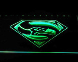 Seattle Seahawks LED Neon Sign Bar Pub Club Football Rugby Team NFC ...