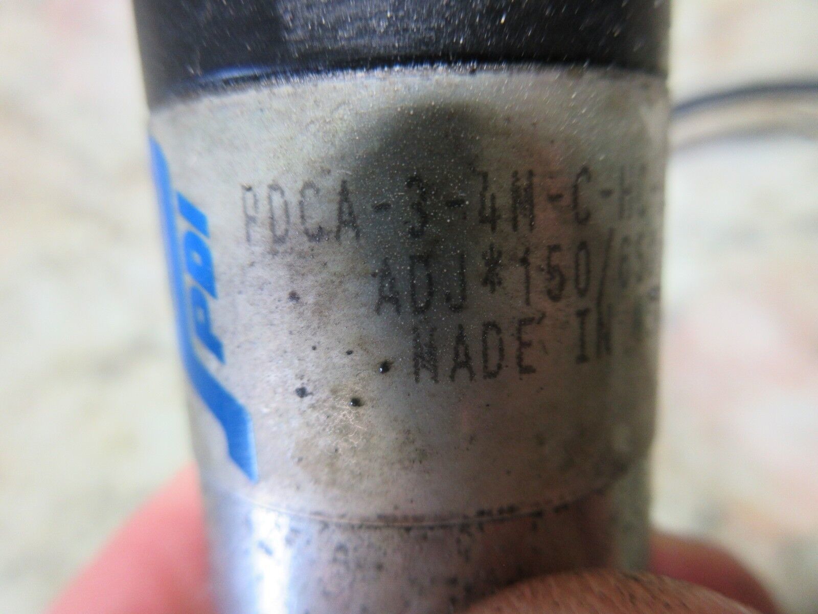 PDI PPDI PDCA-3-4M-C-S142858 ADJ 150/650 R SWITCH PRESSURE CINCINNATI ...