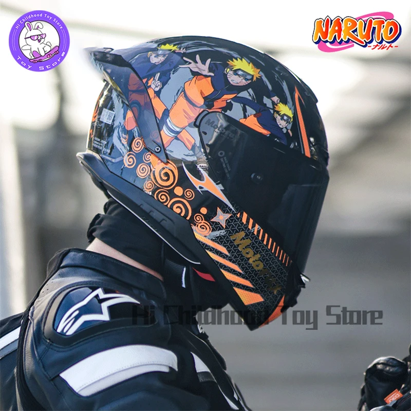 Original Naruto Motorcycle Helmet Full Face Racing Helmets Offroad ...