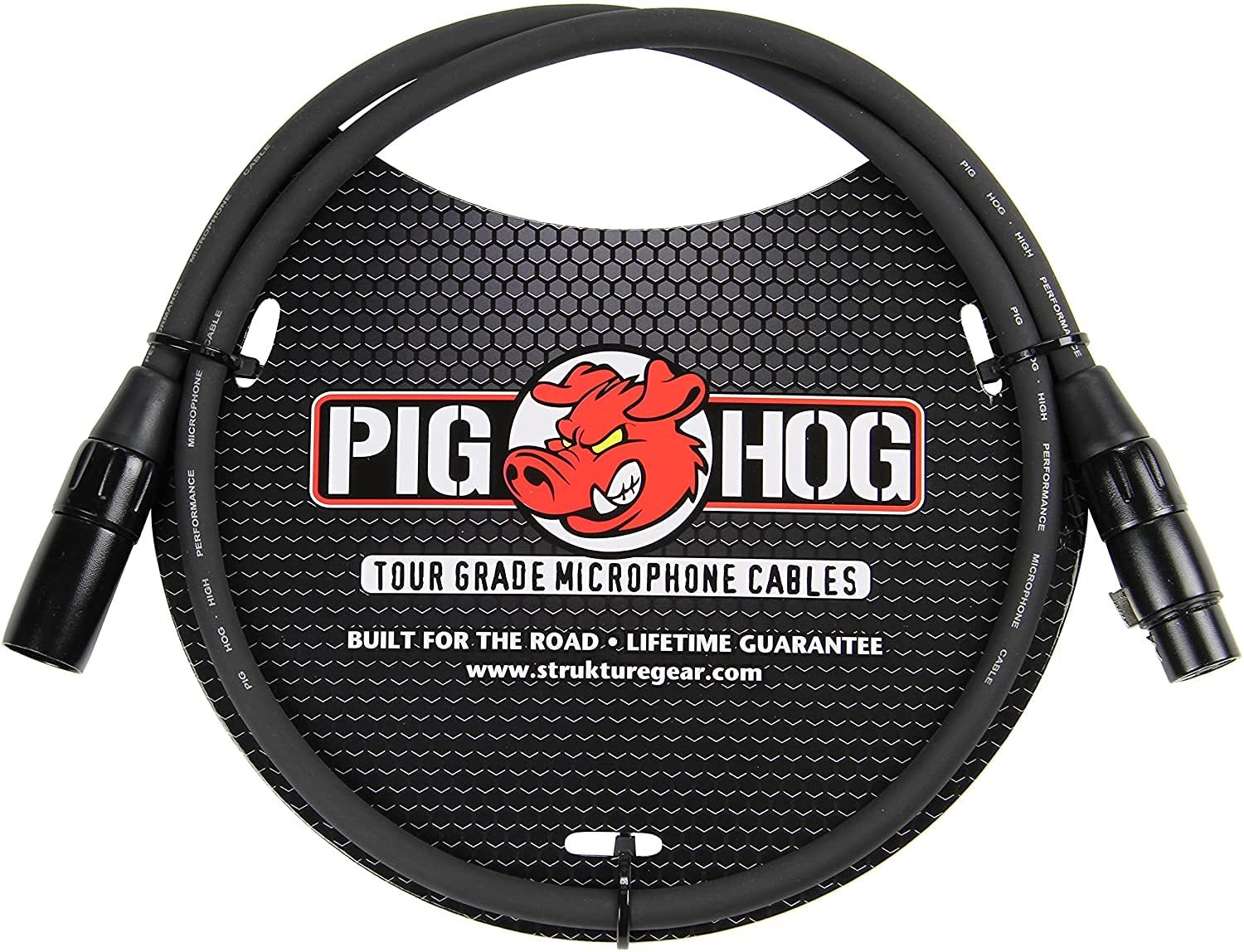 Pig Hog PHM3 High Performance 8mm XLR Microphone Cable, 3 Feet - Live ...