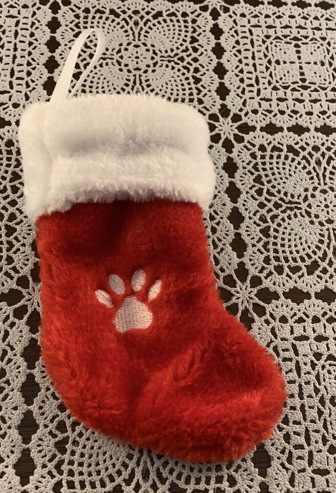 December Home Miniature Pet Christmas Stocking 7 In Brand New Dog Cat ...