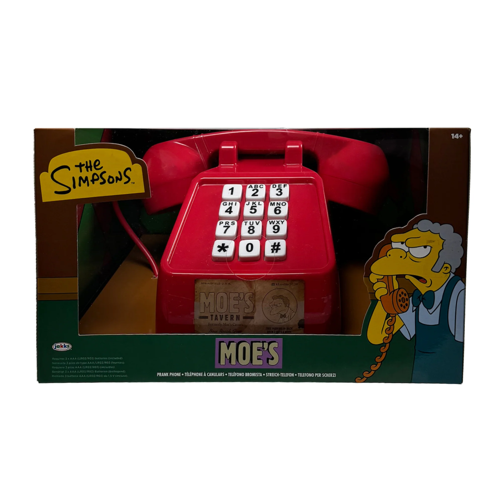 The Simpsons - Moe's Tavern Prank Phone by Jakks Pacific - Action Figures