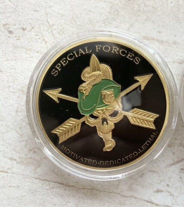 United States Army Special Forces Motivated Dedicated Lethal Challenge ...
