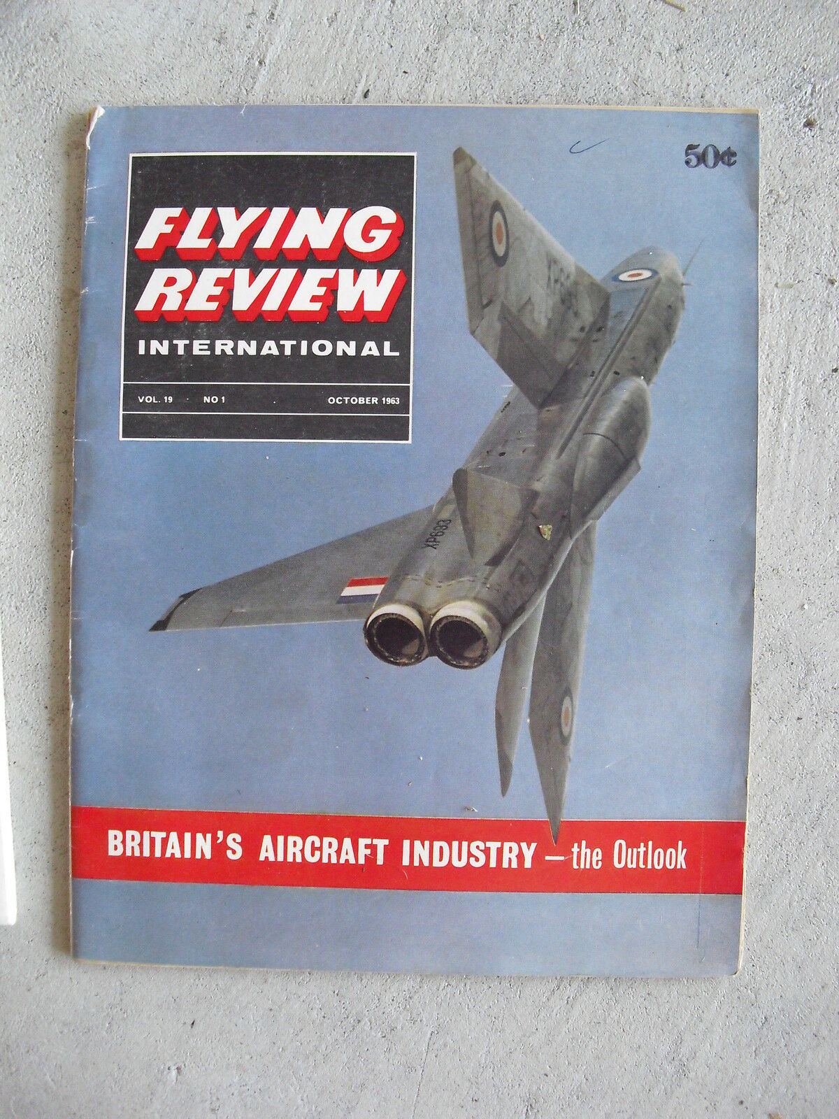 Vintage October 1963 Flying Review International Magazine - Magazines