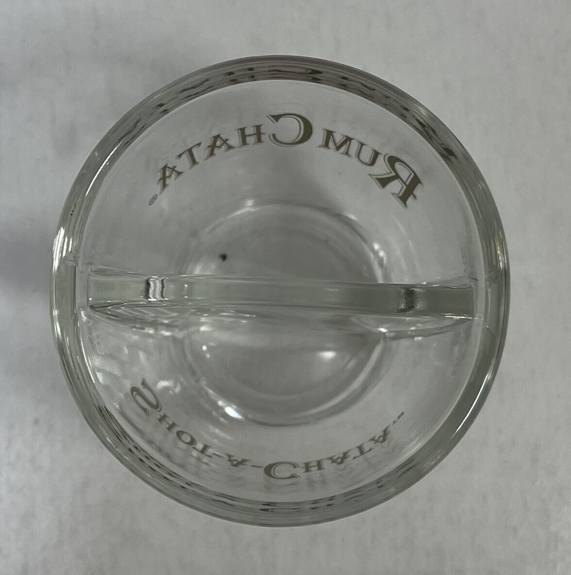 Rum Chata / Shot-A-Chata - Split /Half & Half Shot Glass - Shot Glasses