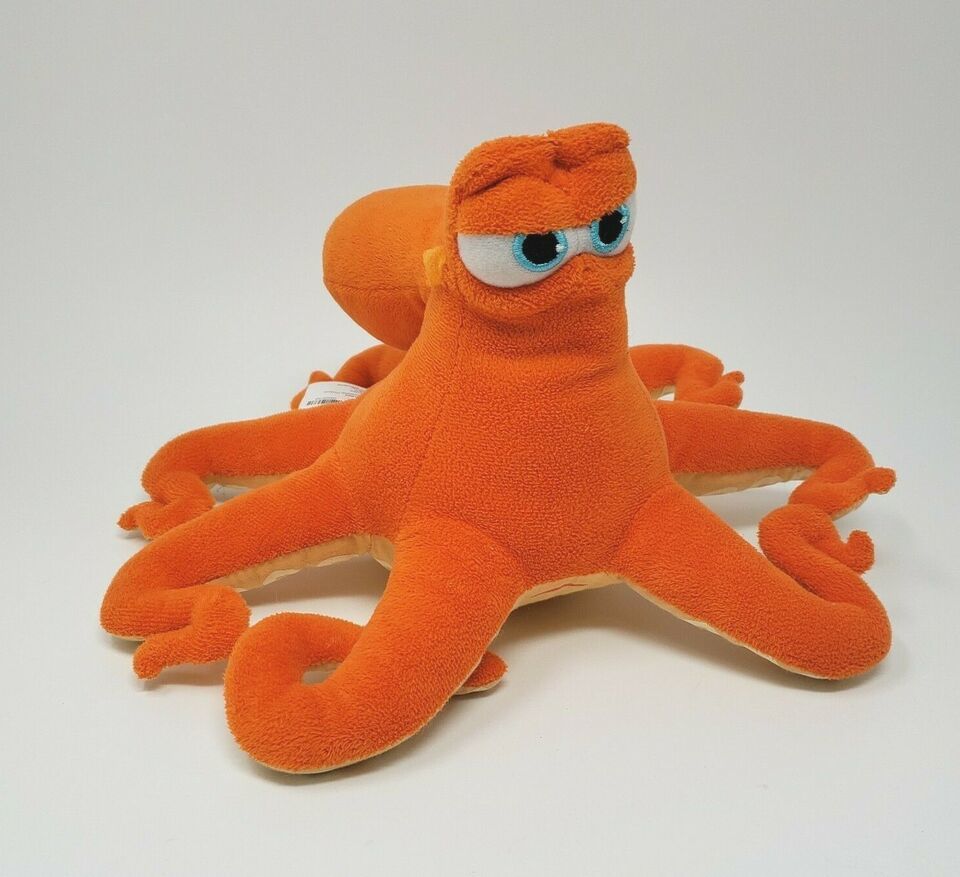 10" DISNEY PIXAR FINDING DORY HANK ORANGE OCTOPUS STUFFED ANIMAL PLUSH ...