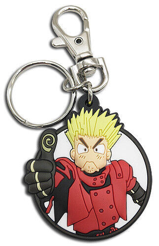 Trigun Vash The Stampede Thumbs Up Keychain Anime Licensed NEW - Keychains