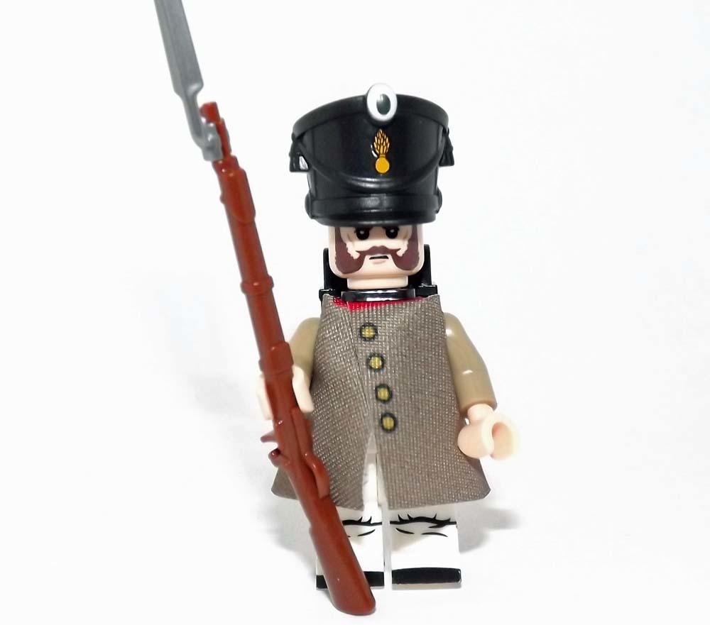 Russian Line Infantry Napoleonic War Waterloo Soldier Building ...