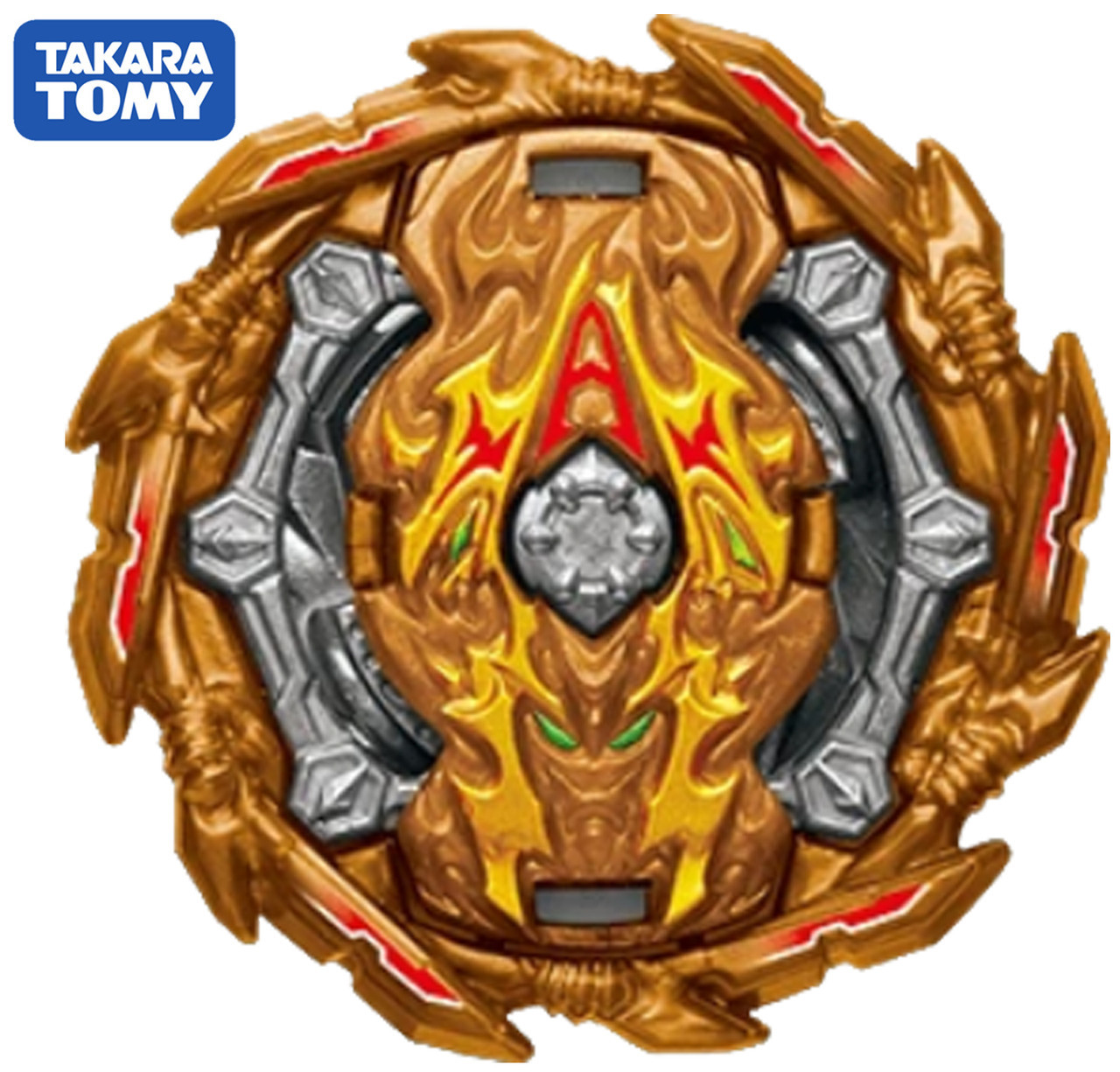 UT TAKARA TOMY B-158 06 Gold Bushin Ashura .13.αn Burst Rise Gatinko ...