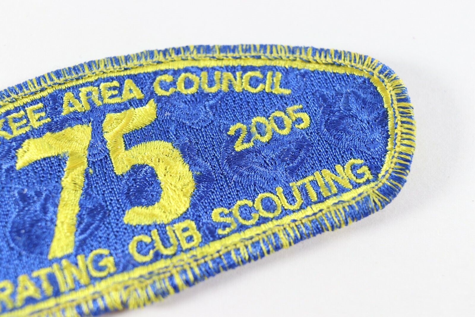 Vintage 2005 Cherokee Council 75th Cub Scouts Boy Scout BSA Shoulder ...