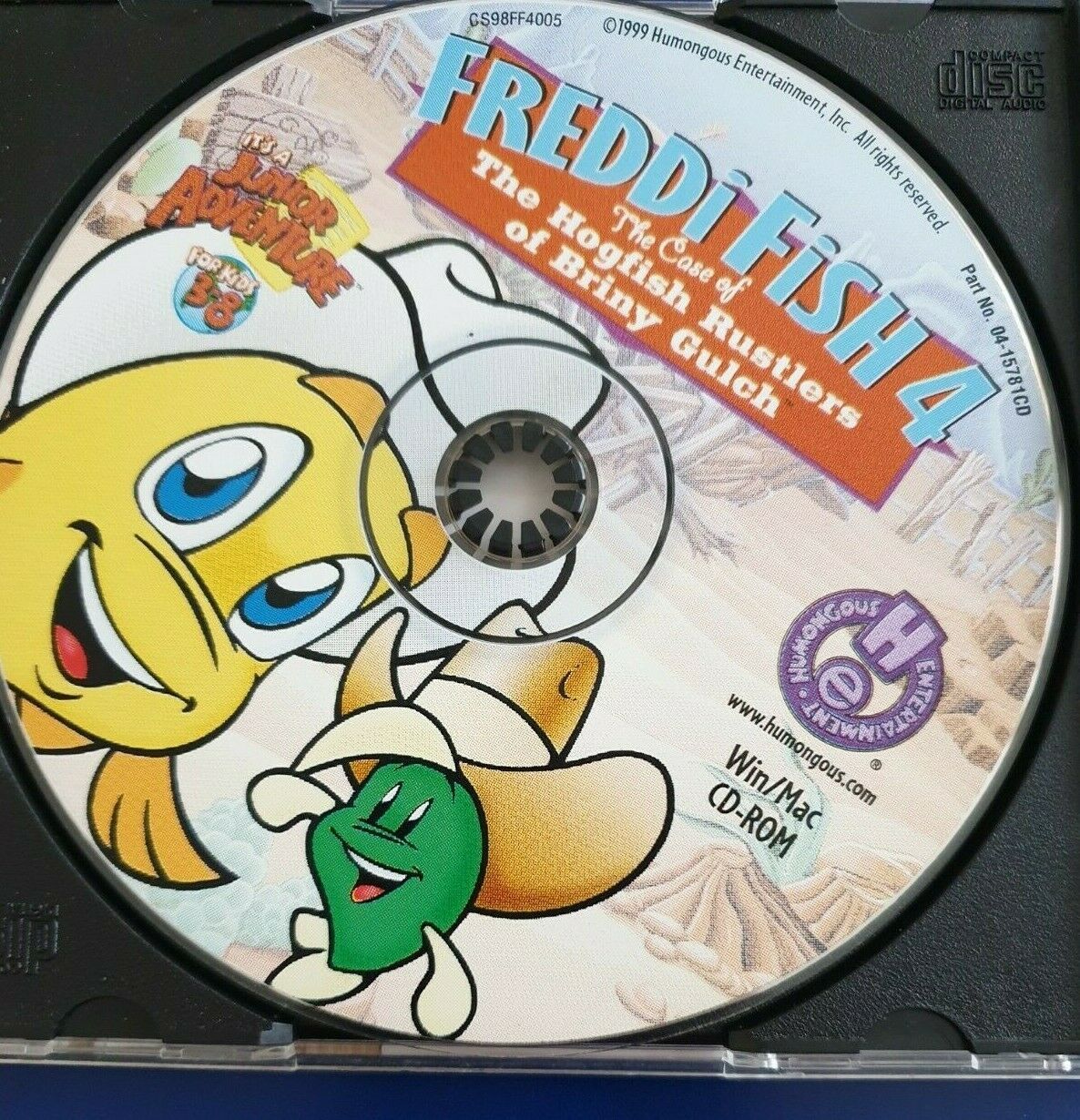 Freddi Fish 4 CD-ROM Windows Macintosh PC Video Game Humongous ...