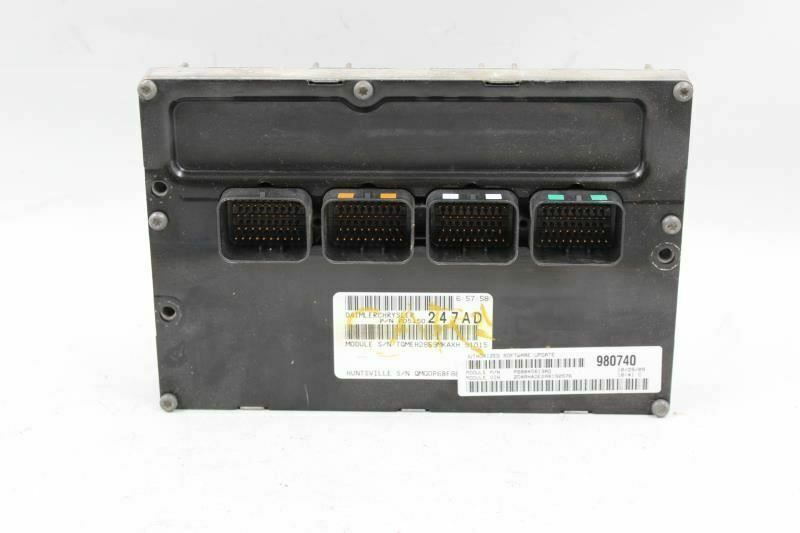 2010 DODGE CARAVAN 3.3L ECU ECM ENGINE CONTROL MODULE COMPUTER OEM ...