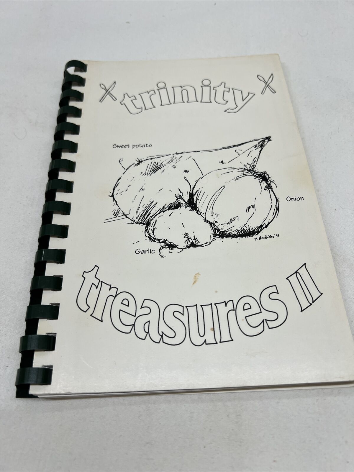 Vintage Cookbook Spiral Trinity Treasures Trinity Episcopal Church ...