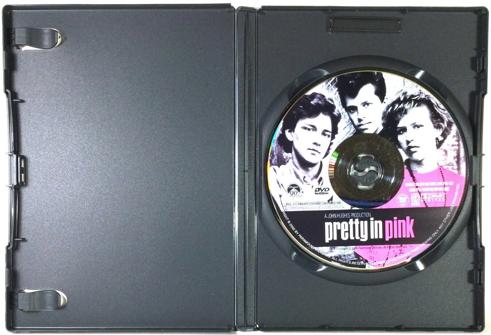 Pretty in Pink (DVD, 1986, Widescreen) Like New ! Molly Ringwald Jon ...