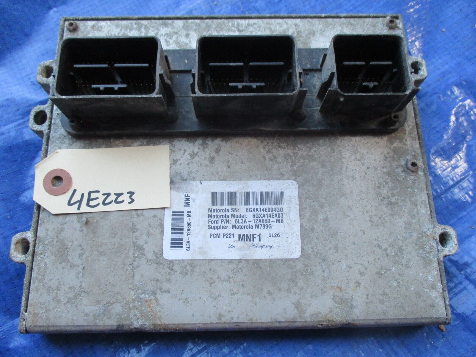 2006 Ford F150 4.6 engine computer ECM ECU OEM 6L3A-12A650-MB PCM P221 ...