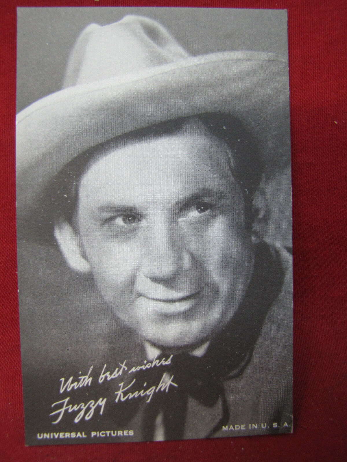 1940s Penny Arcade Card Fuzzy Knight Western Cowboy #4 - Trading Card ...