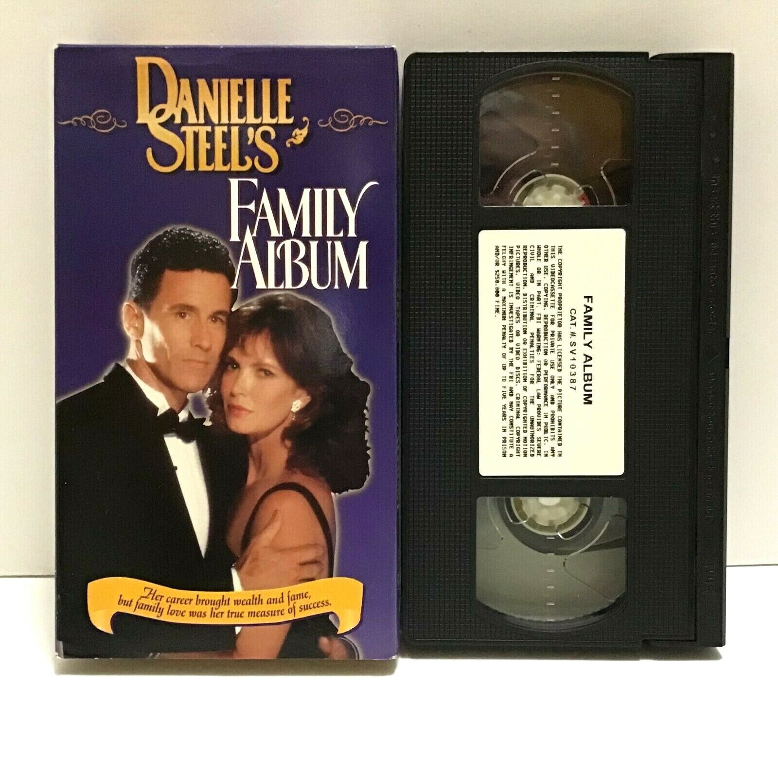Danielle Steels Family Album Jaclyn Smith 1994 VHS Movie - VHS Tapes