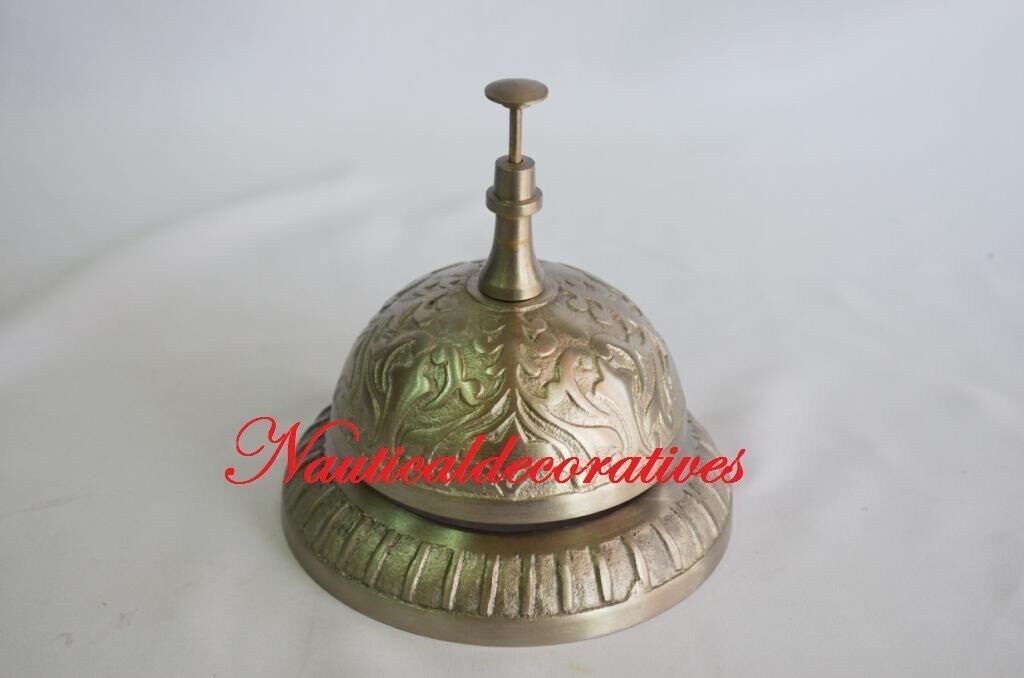 Victorian Desk Bell Reception Hotel Table Hallway Call Bell Good Sound ...