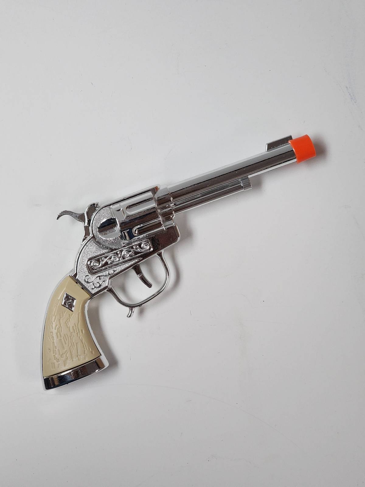 STAGECOACH Retro Cap Gun Cowboy replica revolver shoots roll caps Metal ...