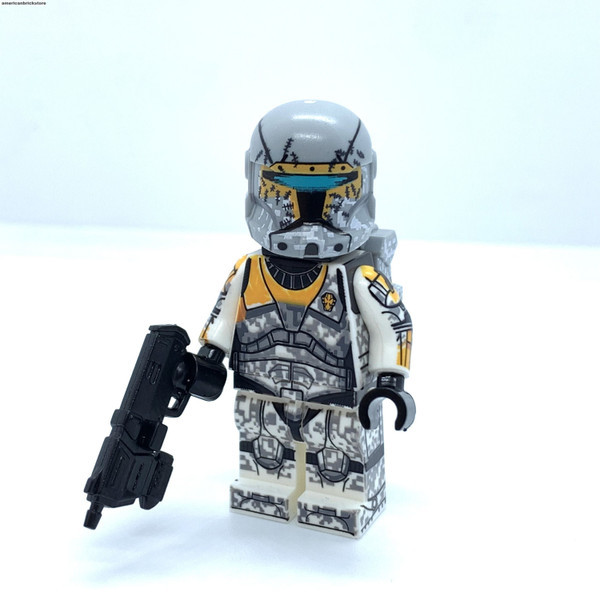 Gregor Clone Commando Star Wars Clone Commando With Dc-17M Toys ...