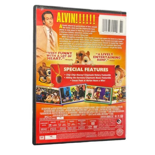 Alvin and the Chipmunks - DVD By Jason Lee, David Cross Justin Long ...