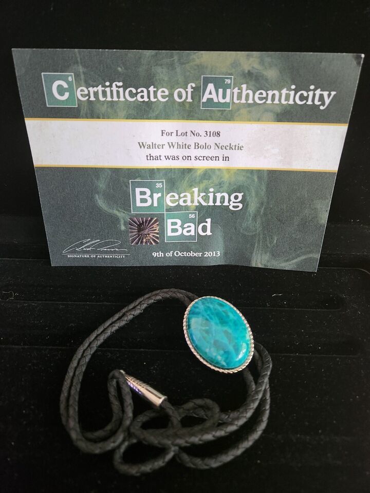 Extremely Rare! Breaking Bad Walter White Original Screen Used Necktie ...