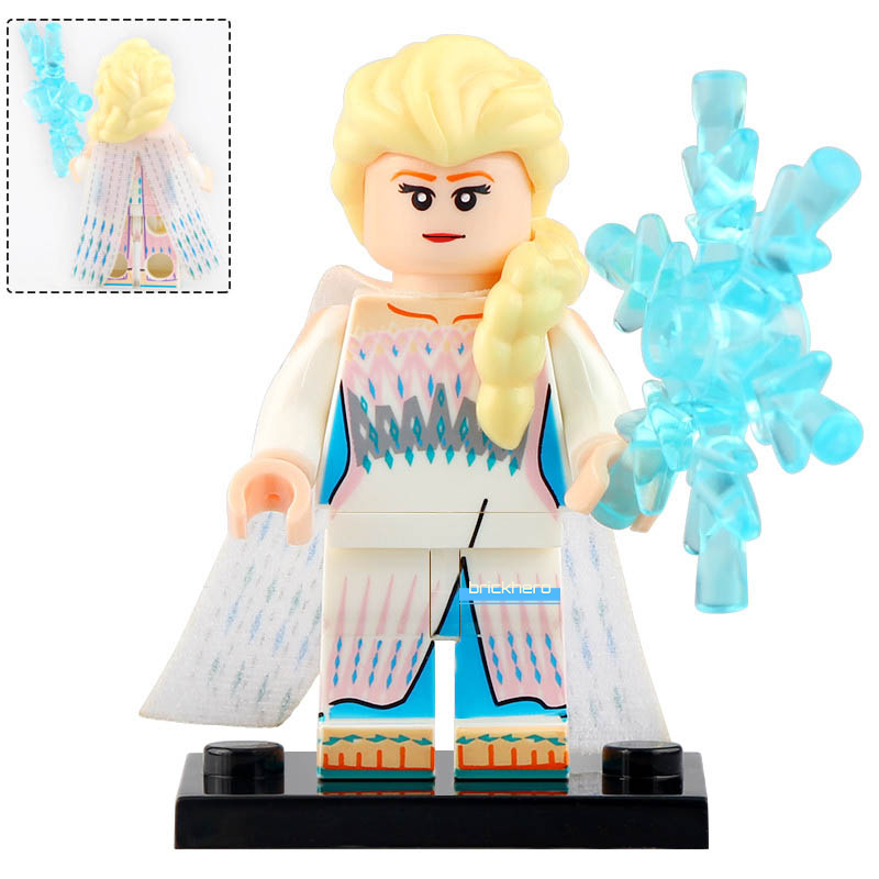 Elsa from Disney Frozen Custom Printed Lego Compatible Minifigure Brick ...